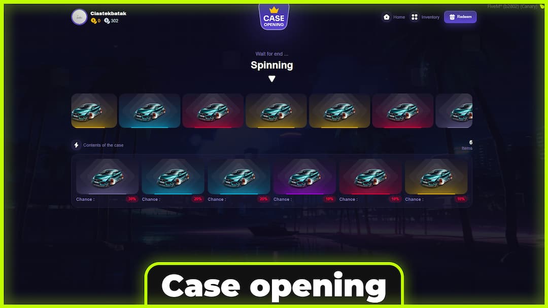 JustScripts | Just Cases - FiveM case opening script